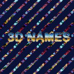 Download 3D Names for PC / Windows / Computer