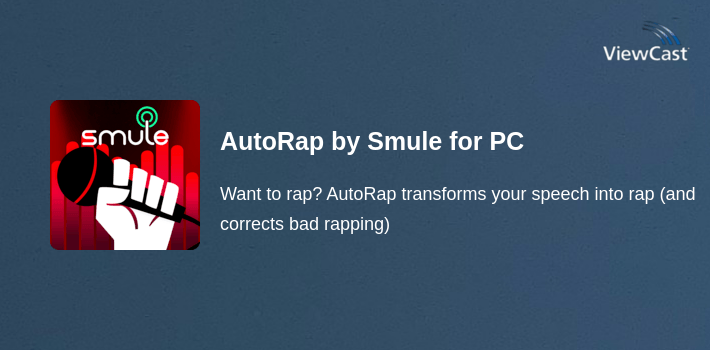Download AutoRap by Smule for PC / Windows / Computer