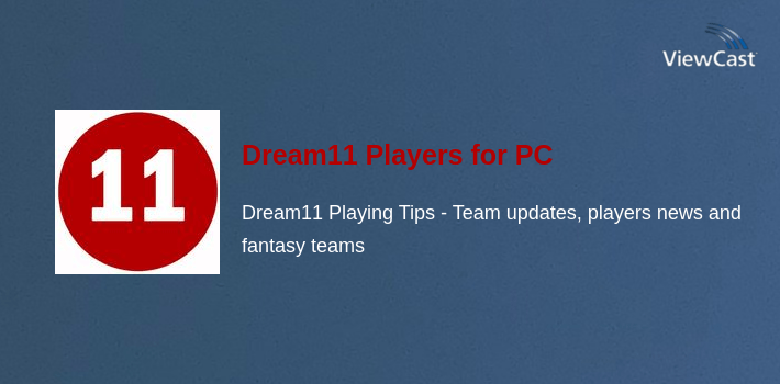 Download Dream11 Players for PC / Windows / Computer