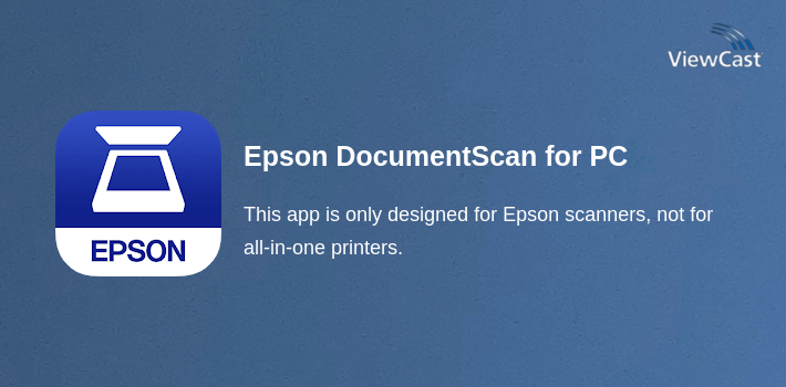 Download Epson DocumentScan for PC / Windows / Computer
