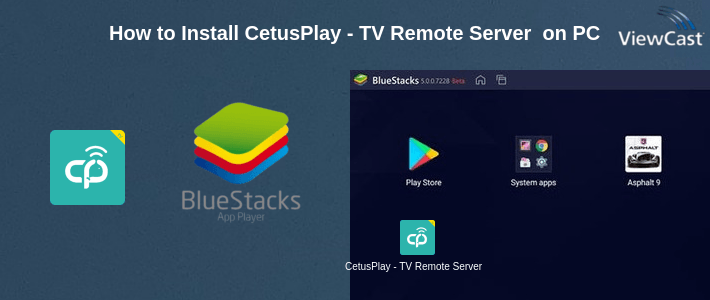 Download CetusPlay - TV Remote Server Receiver for PC / Windows / Computer