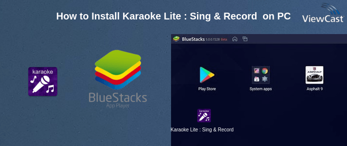Download Karaoke Lite : Sing & Record Free for PC / Windows / Computer
