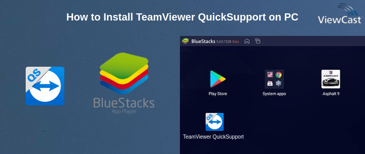 Download TeamViewer QuickSupport for PC / Windows / Computer