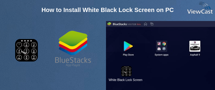 Download White Black Lock Screen for PC / Windows / Computer