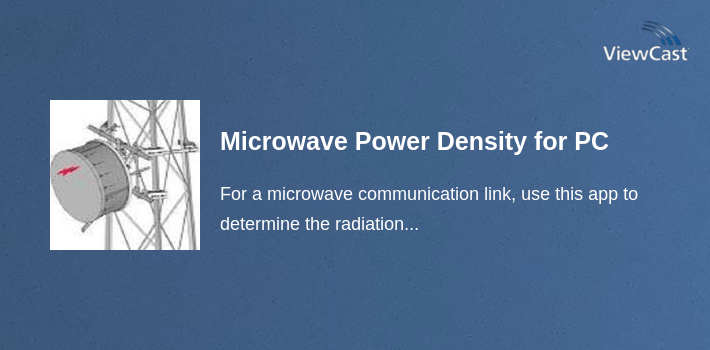 Download Microwave Power Density for PC / Windows / Computer