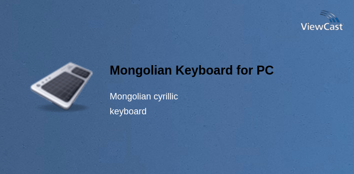Download Mongolian Keyboard for PC / Windows / Computer