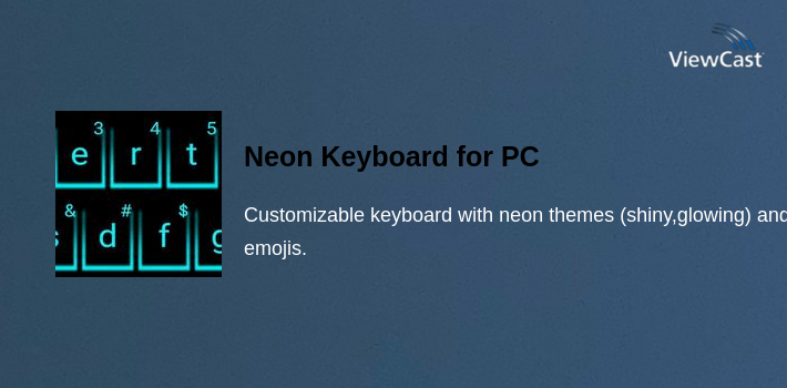 Download Neon Keyboard for PC / Windows / Computer