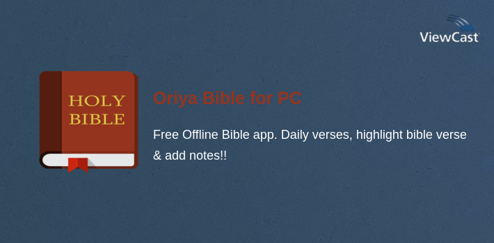 Download Oriya Bible for PC / Windows / Computer