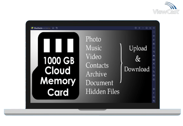 Download 1000 GB Cloud Memory Card for PC / Windows / Computer