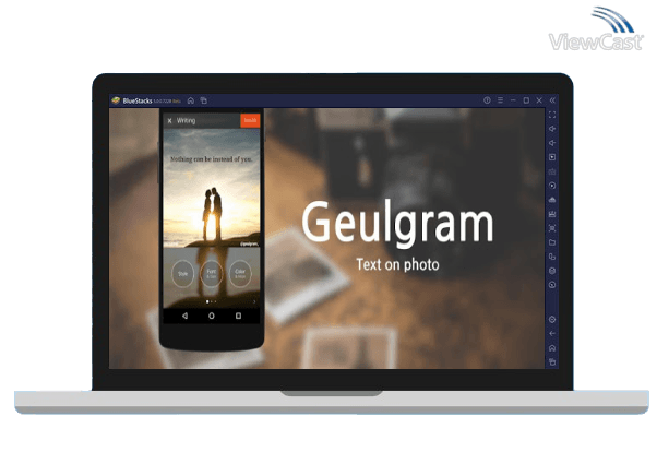Download Geulgram - Text on Photo, quote maker for PC / Windows / Computer