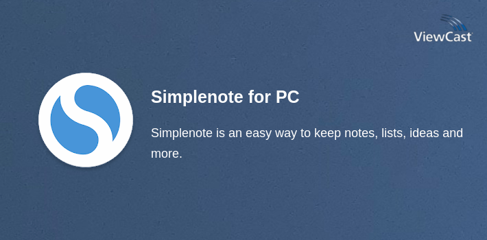 Download Simplenote for PC / Windows / Computer