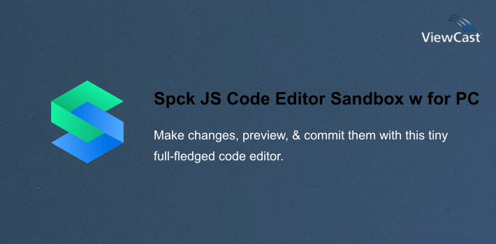 Download Spck JS Code Editor Sandbox w/ Github for PC / Windows / Computer