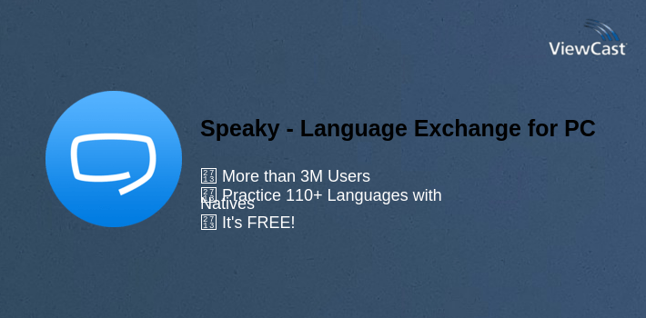 Download Speaky - Language Exchange for PC / Windows / Computer