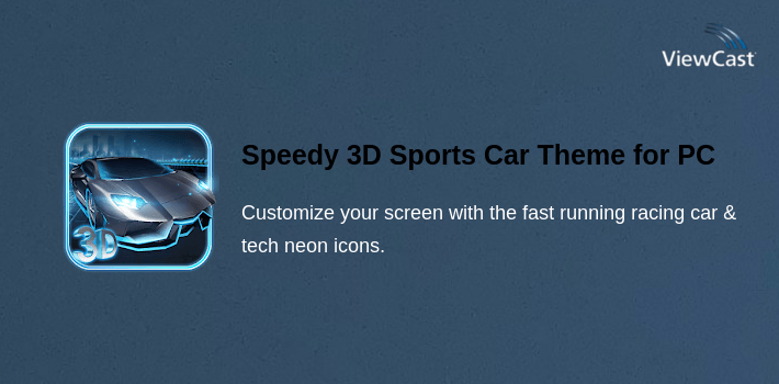 Download Speedy 3D Sports Car Theme for PC / Windows / Computer