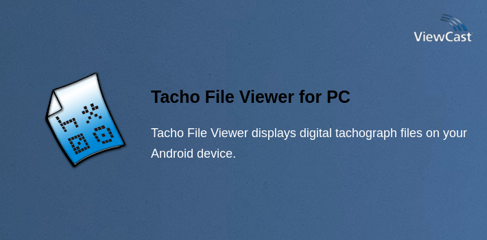 Download Tacho File Viewer for PC / Windows / Computer