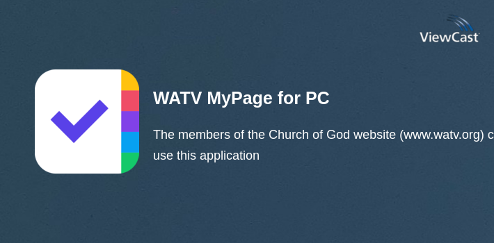 Download WATV MyPage for PC / Windows / Computer